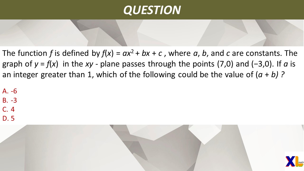 Variables and Equations - XL in MATH